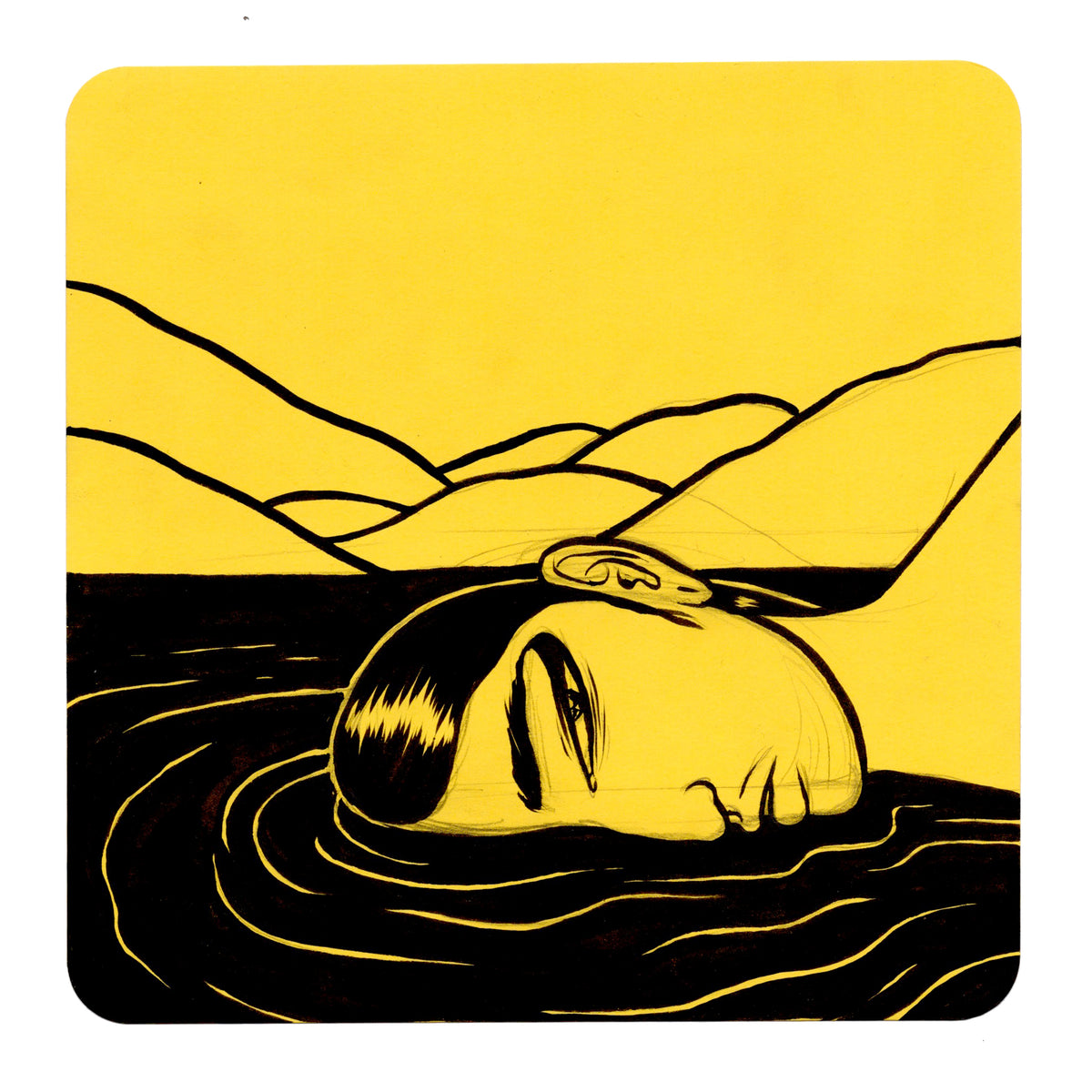 Jasjyot Singh Hans - Original #12 [Framed] – Heavy Manners Library