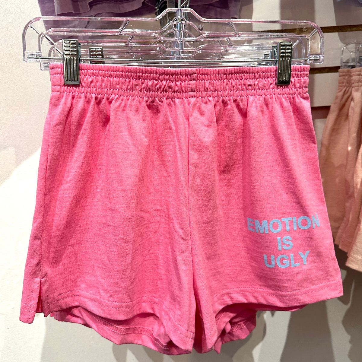 Maya Man - EMOTION IS UGLY Shorts – Heavy Manners Library