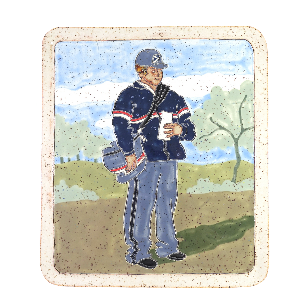 Meredith Wilson - Postal Worker Plate – Heavy Manners Library