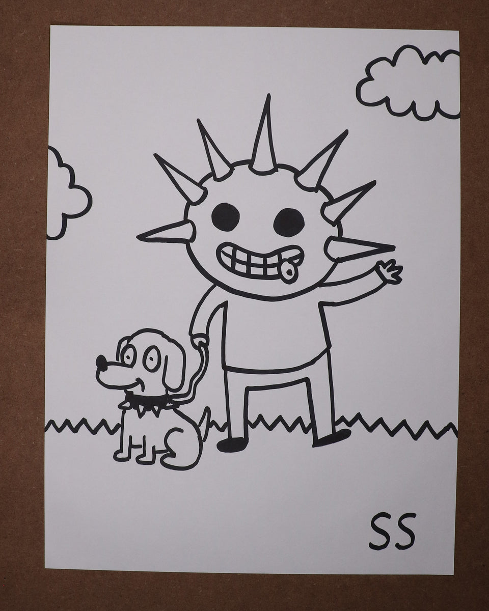 Sean Solomon Original "Big Drawing" - #30 – Heavy Manners Library