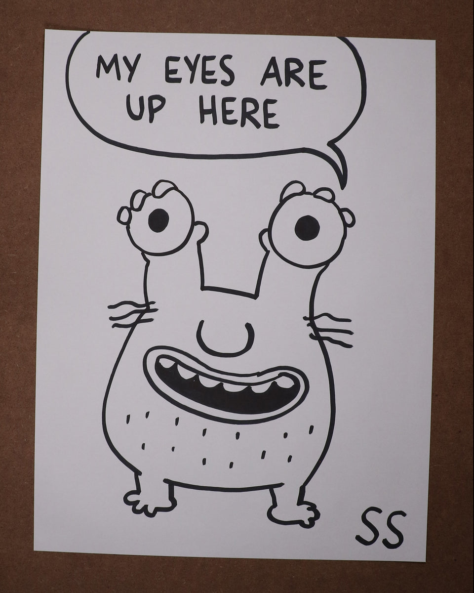 Sean Solomon Original "Big Drawing" - #58 – Heavy Manners Library