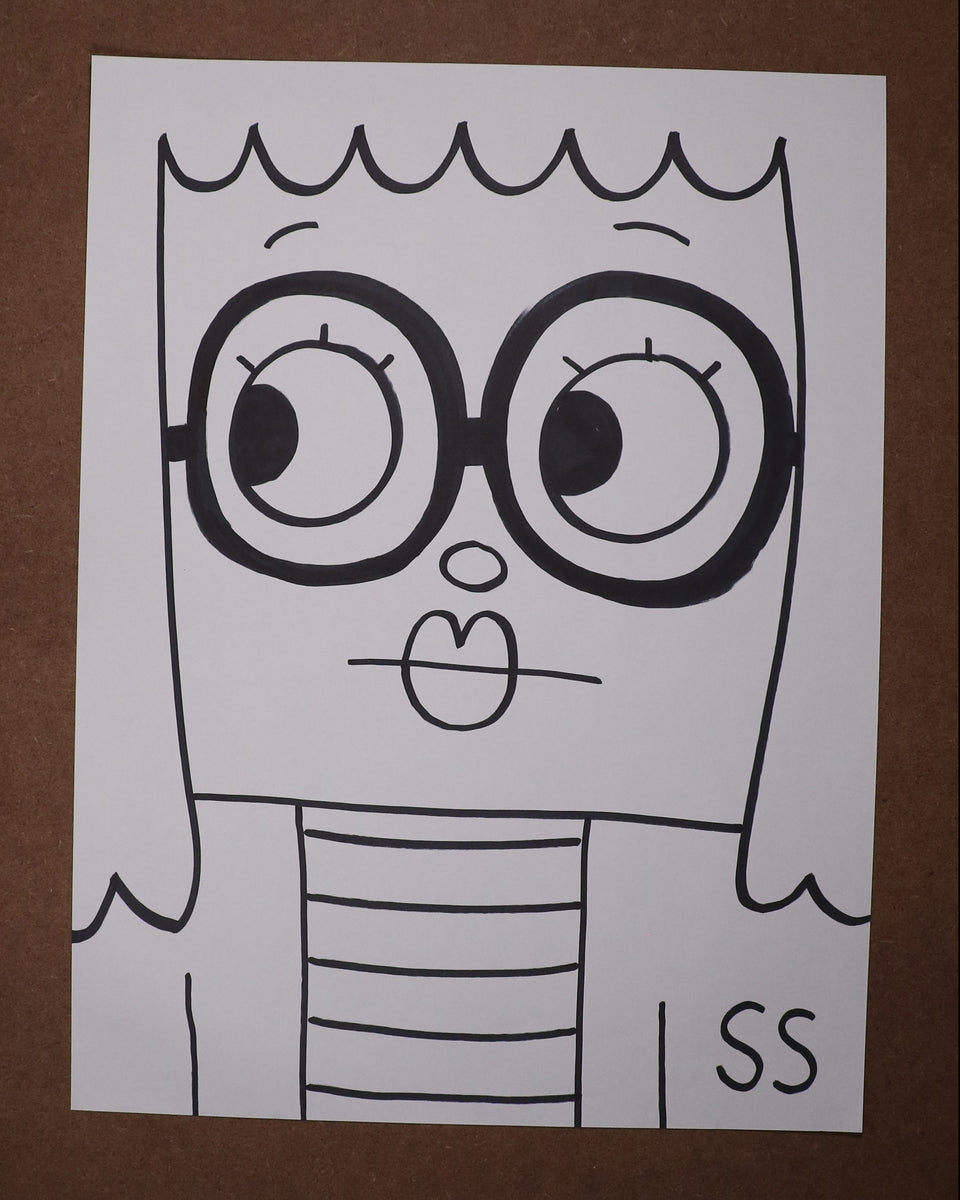 Sean Solomon Original "Big Drawing" - #60 – Heavy Manners Library