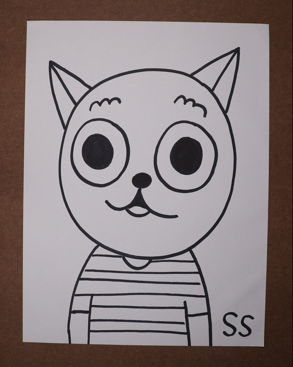 Sean Solomon Original "Big Drawing" - #82 – Heavy Manners Library
