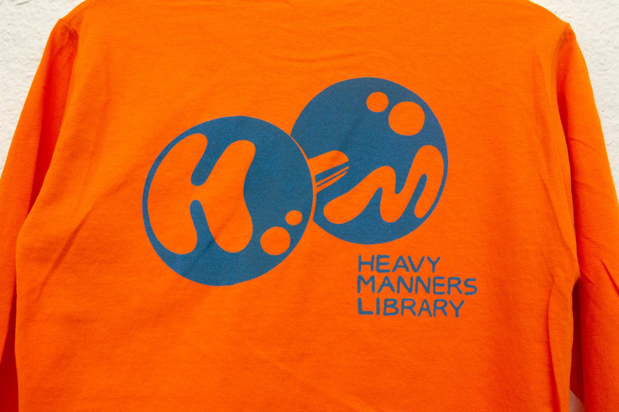 Heavy Manners Long Sleeve (Orange) – Heavy Manners Library