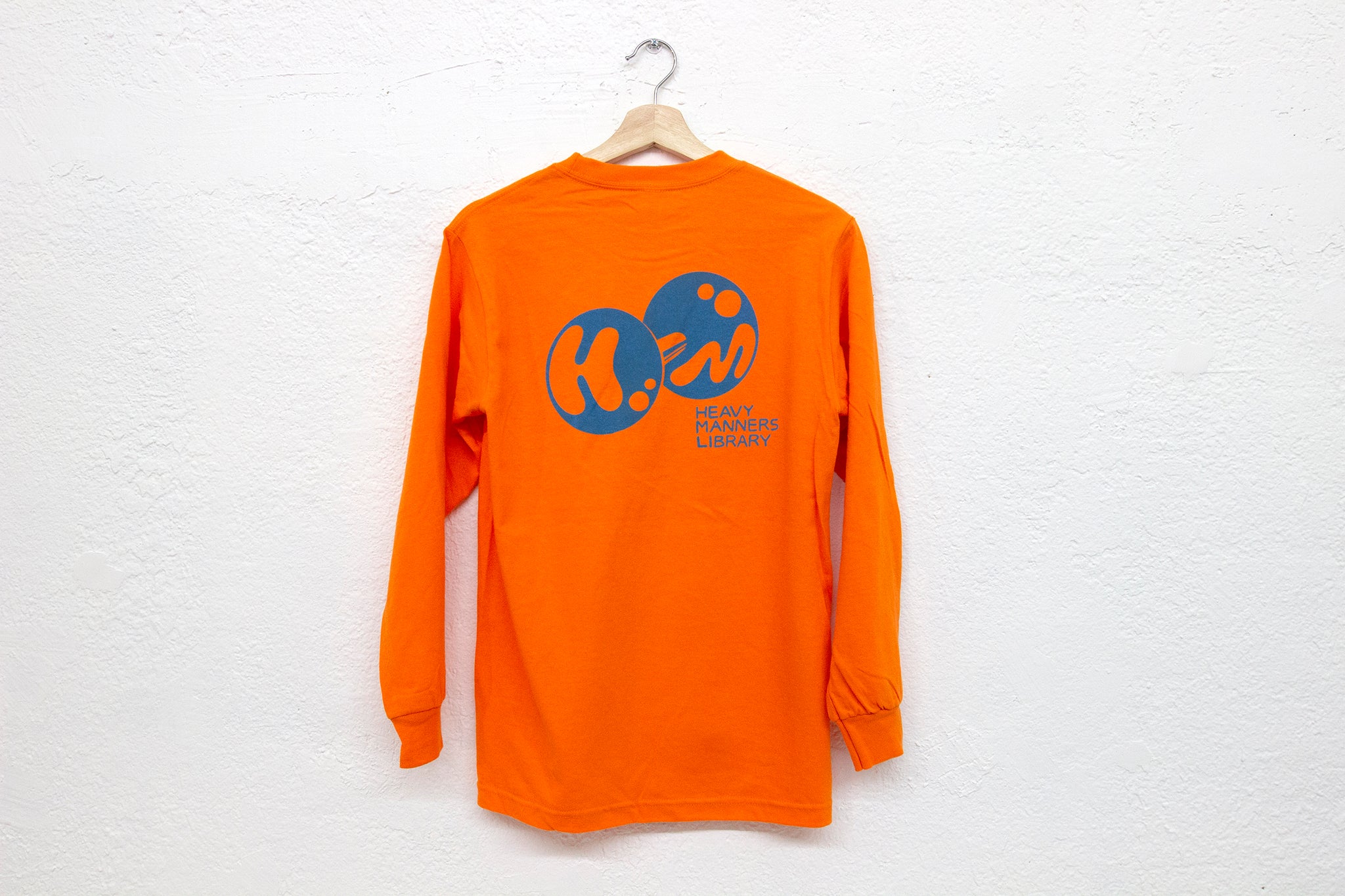 Heavy Manners Long Sleeve (Orange) – Heavy Manners Library