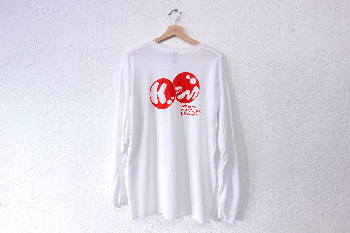 Heavy Manners Long Sleeve (White) – Heavy Manners Library